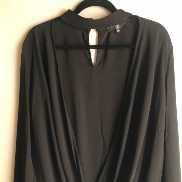 Missguided | Tops | Missguided Wrap Front Drape Blouse | Poshmark